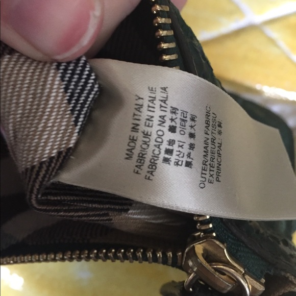 Burberry | Bags | Burberry Python Emerald Green Clutch Crossbody | Poshmark